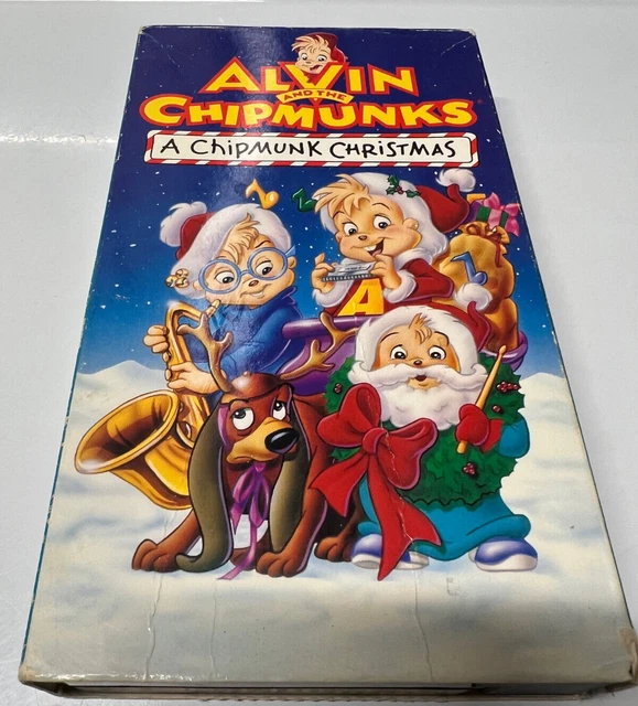 ALVIN AND THE Chipmunks A Chipmunk Weihnachten VHS NEU VERSIEGELT ...