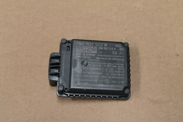 VW GOLF 7 front wheel control unit radar sensor distance radar ...