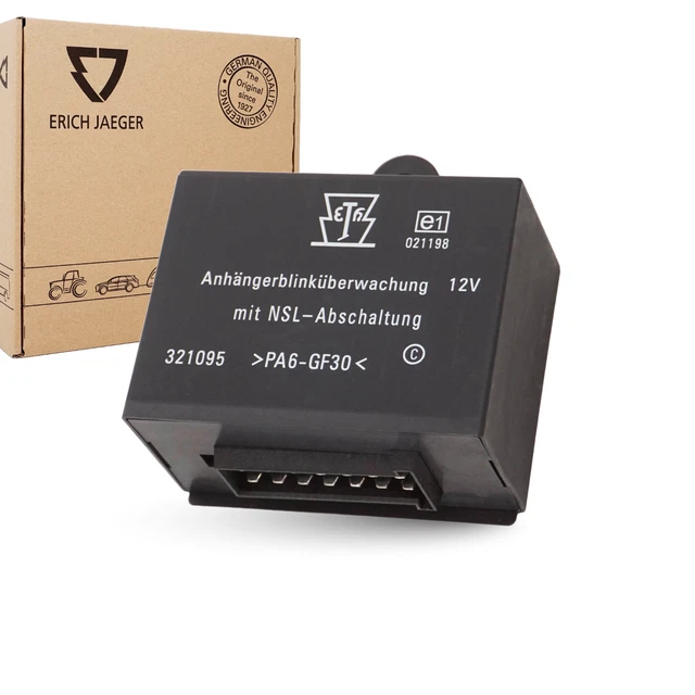 ERICH JAEGER ANHÄNGER Steuergerät 321095 Blinkerüberwachung Trailer ...