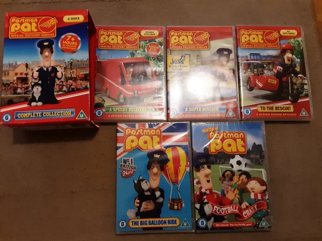 POSTMAN PAT COMPLETE Collection (4 out of 6 discs) & Big Balloon Ride ...
