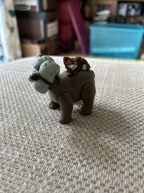 DISNEY 101 DALMATIANS Colonel Dog Sergeant Tibbs Cat Toy Figure Cruella ...