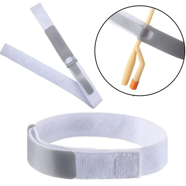 MEDICAL URINE FOLEY Catheter Leg Bag Straps Catheter Holder Catheter ...