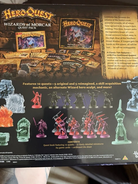 HEROQUEST EXPANSION -WIZARDS Of Morcar 2026- New Unopened £52.70 ...