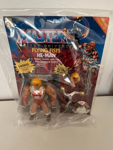 MASTERS OF THE Universe Origins Flying Fist He-Man Collector Grade on ...