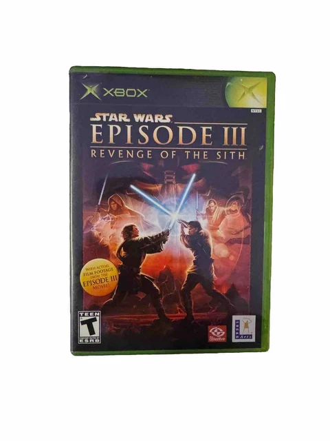 STAR WARS: EPISODE III: Revenge of the Sith (Microsoft Xbox, 2005) $9. ...