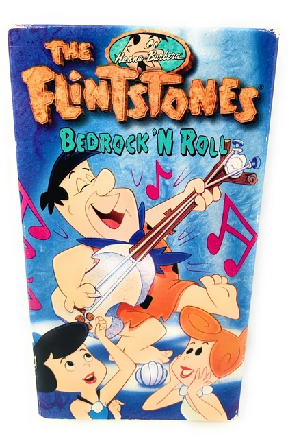 VTG THE FLINTSTONES - Bedrock n Roll VHS Tape 1994 Hanna Barbera ...