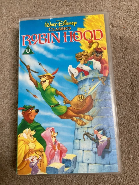 WALT DISNEY CLASSIC series Robin Hood VHS Video Tape PAL D202282 EUR 5 ...