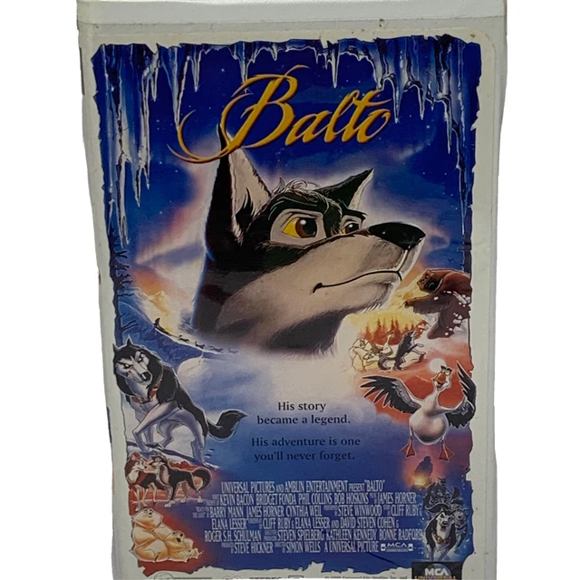 BALTO (VHS, VINTAGE 1996, Clamshell) MCA Universal Pictures Home Video ...