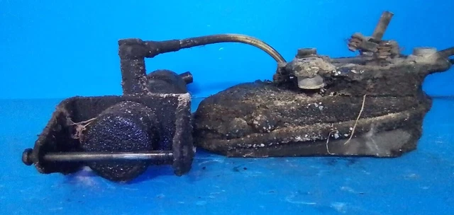 COMPLETE PISTON HYDRAULIC Oil Tank Piaggio Ape 9 Quintals £182.28 ...