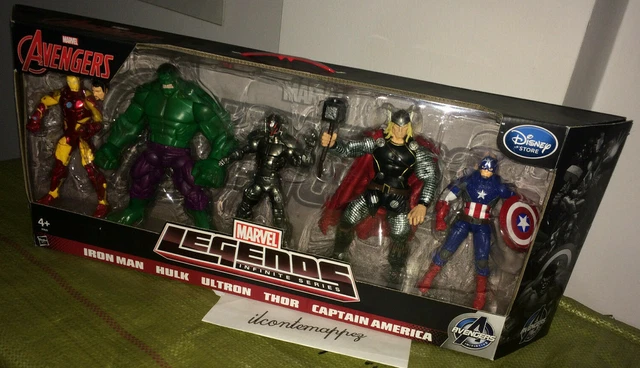 MARVEL LEGENDS AVENGERS DISNEY store iron man hulk ultron thor captain ...
