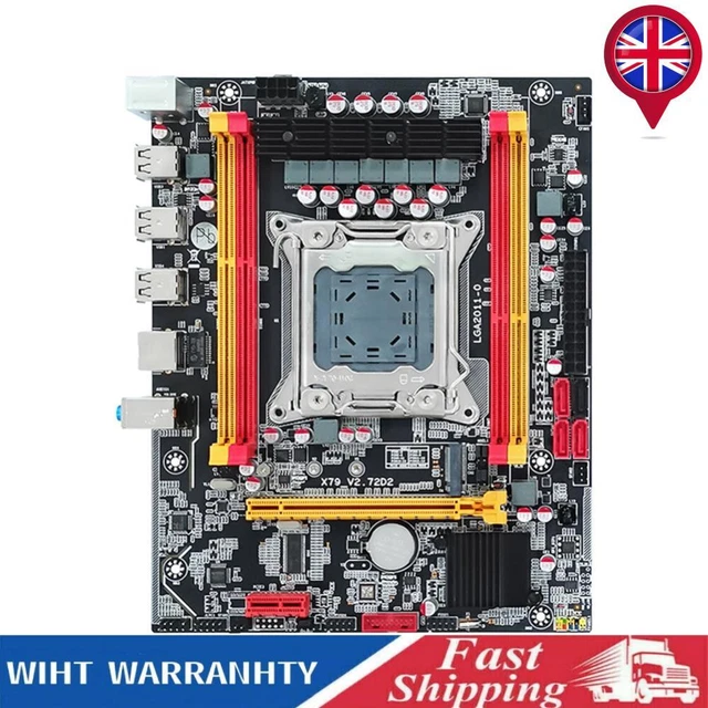 X79 MAINBOARD SUPPORT DDR3*4 LGA 2011 PC Motherboard for Intel Xeon E5 ...