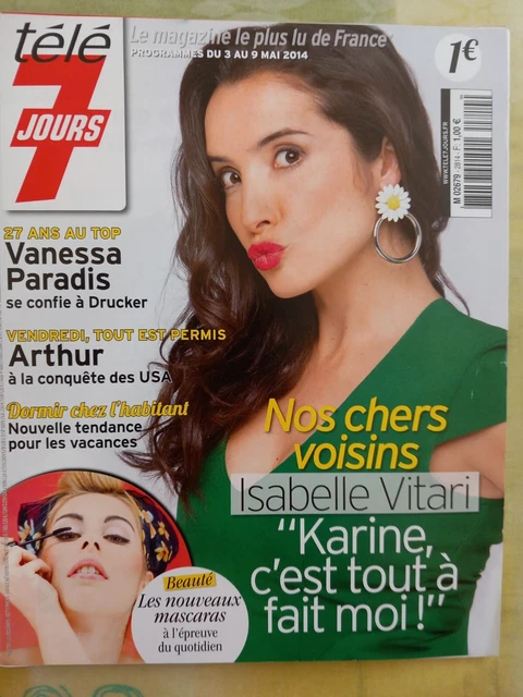 TELE 7 JOURS N0 2814/Vanessa Paradis/Adriana Karembeu EUR 5,00 - PicClick FR