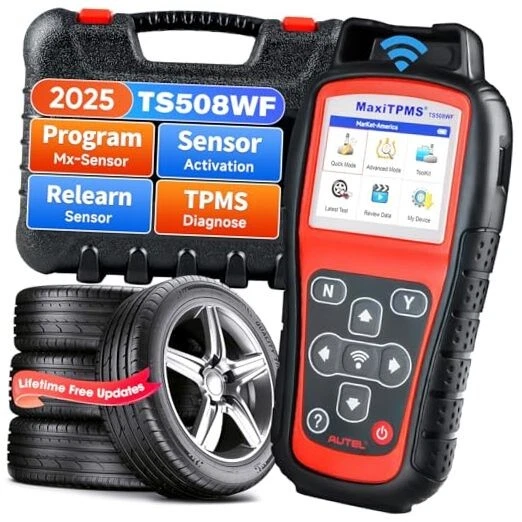 MAXITPMS TS508WF TPMS Programming Tool, 2025 WiFi Ver. of TS508 TS501 ...