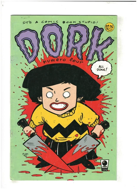 DORK #4 FN/VF 7.0 1er impression SLG 1997 Evan Dorkin EUR 1,90 ...