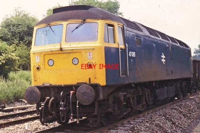 PHOTO CLASS 47 Diesel Loco No 47095 At Midgham 1980 £1.85 - PicClick UK