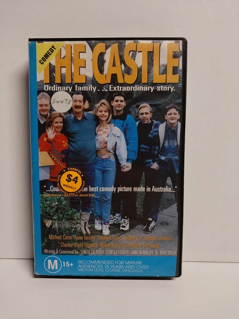 THE CASTLE VHS AU First Release Big Box Ex Rental $30.00 - PicClick AU
