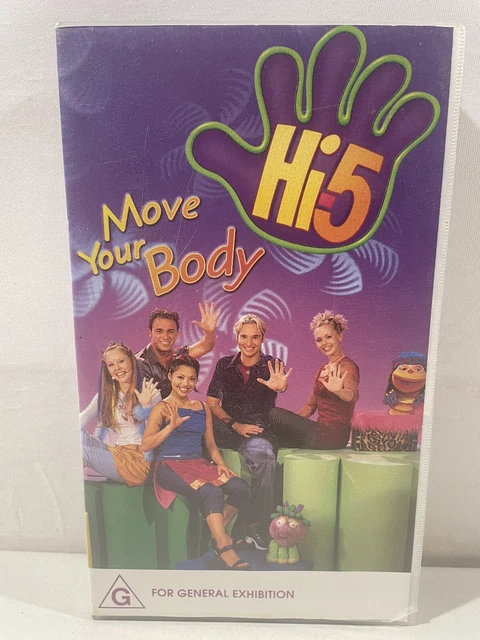 VINTAGE - VHS - Hi-5 - Move your Body - Video Tape $19.99 - PicClick AU