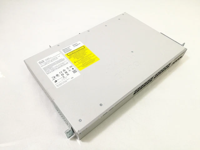 CISCO CATALYST 9200L C9200L-24P-4G-E V03 24 Port PoE+ Managed Network ...