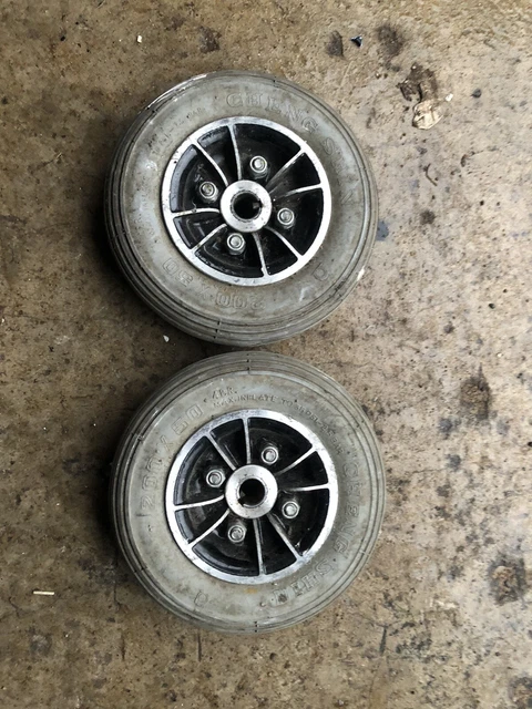 MOBILITY SCOOTER MERCURY Prism Wheels + Solid Tyres Rear £25.00 ...