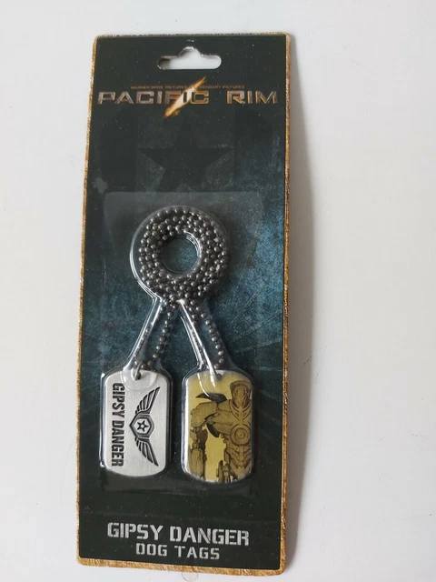 NECA PACIFIC RIM Gipsy Danger Alpha Dog Tags Metal Mint MOC £24.99 ...