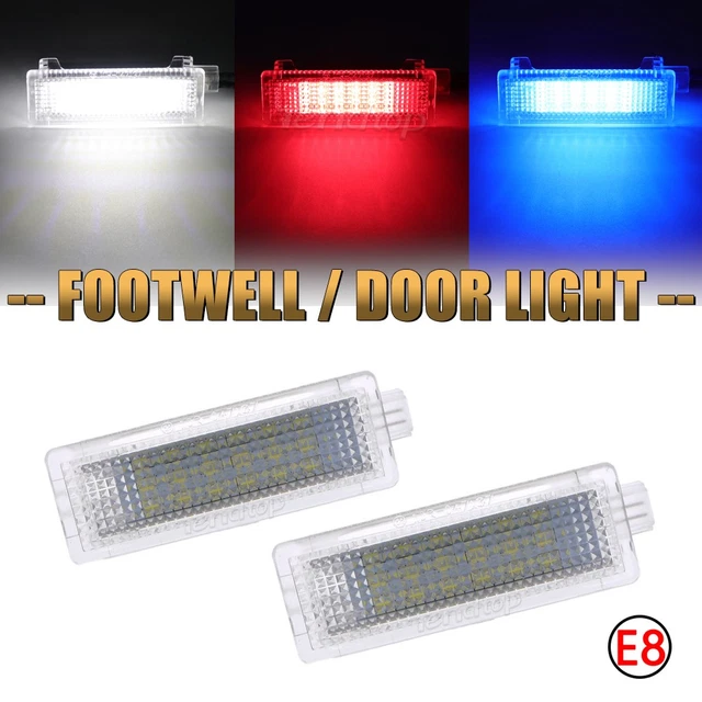 LED COURTESY DOOR Footwell Step Trunk Light For BMW 1 3 5 6 7 series ...