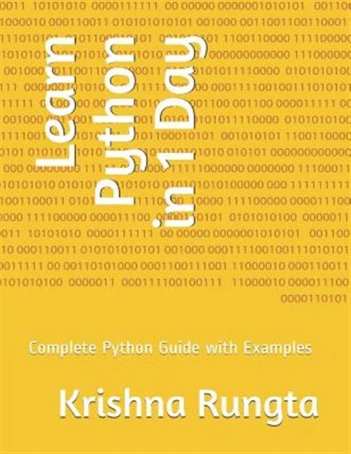 LEARN PYTHON IN 1 Day: Complete Python Guide with Examples by Rungta ...
