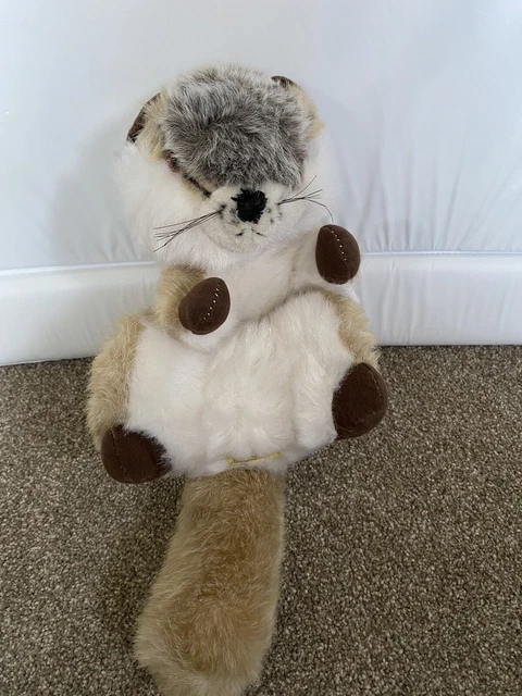 VINTAGE MERRYTHOUGHT SQUIRREL/CHIPMUNK Plush Soft Toy Made In England £ ...