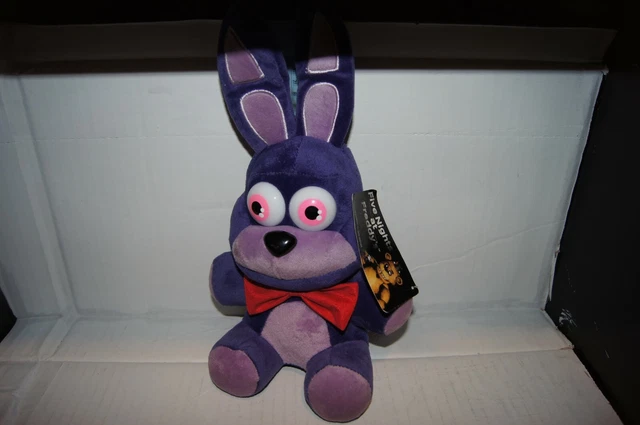 OFFICIAL FNAF FIVE Nights At Freddys 8” BONNIE Stuffed Plush 2016 Good ...