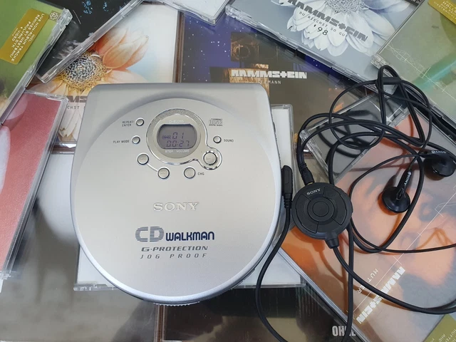 SONY WALKMAN D-EJ715 Audiophile Vintage Discman CD Player remote ...