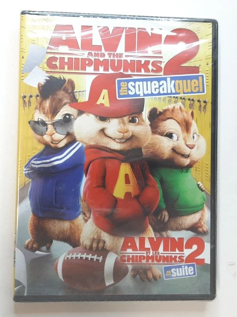 ALVIN & THE Chipmunks 2 The Squeakquel DVD 2015 NEW-SEALED $10.00 ...