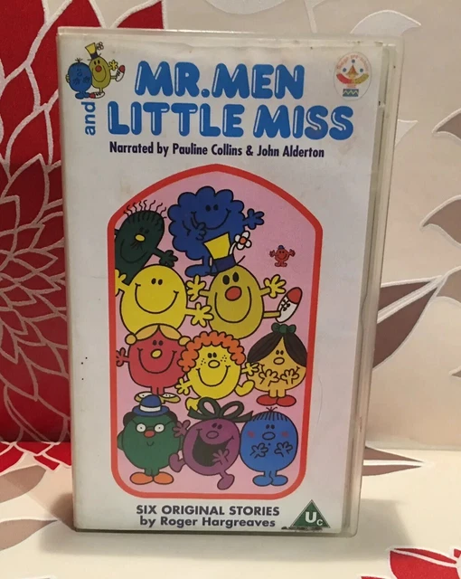MR MEN AND Little Miss Six Original Stories VHS Video Tape Vintage Rare ...