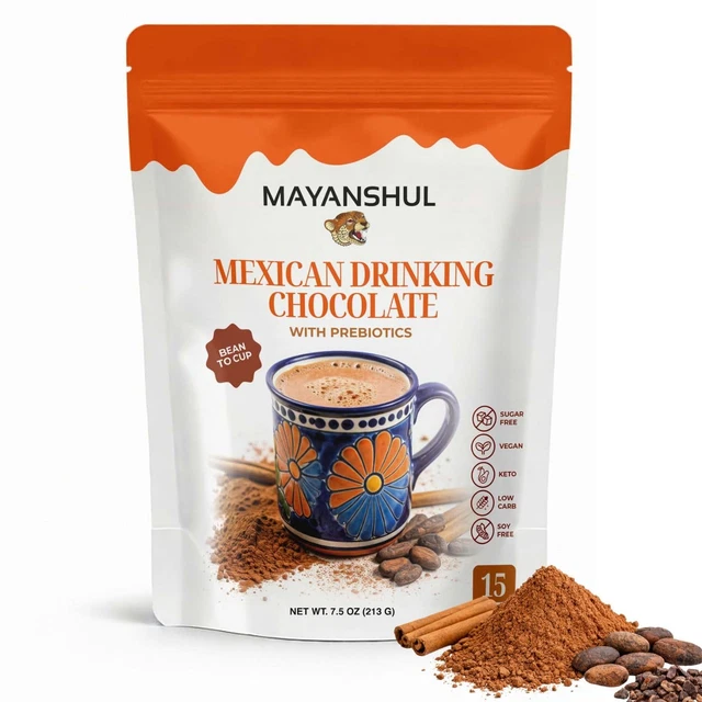 MEXICAN DRINKING CHOCOLATE – Authentic Mexican Hot Chocolate, Real ...