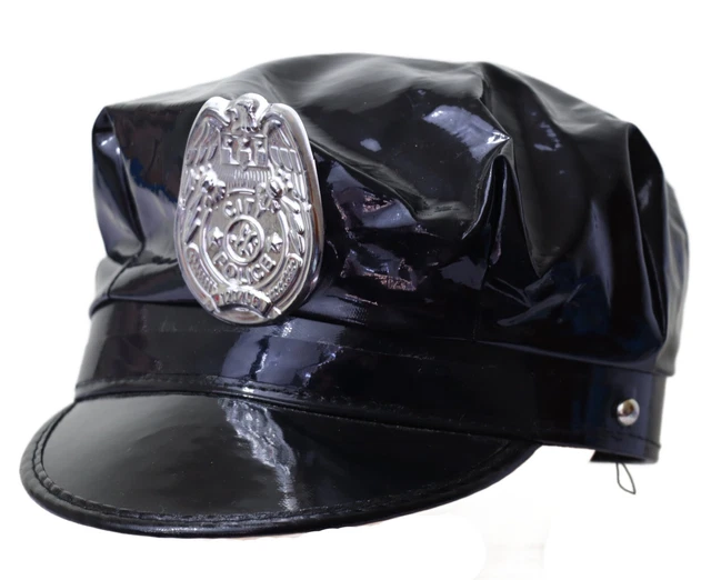 ADULT'S ONE SIZE Police Officer Cop Halloween Costume Hat Cap £8.51 ...