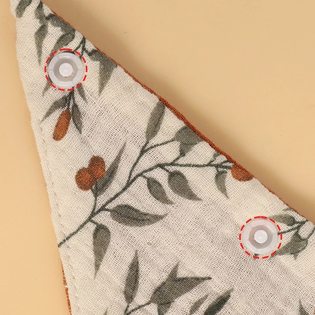 FOUR-PLY GAUZE BABY Absorbent Triangle Drool Towel $7.58 - PicClick AU