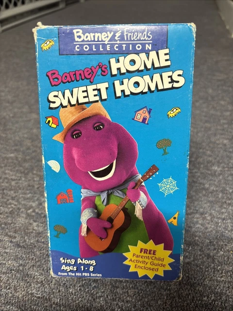 BARNEY - BARNEYS Home Sweet Homes (VHS, 1993) $13.95 - PicClick CA