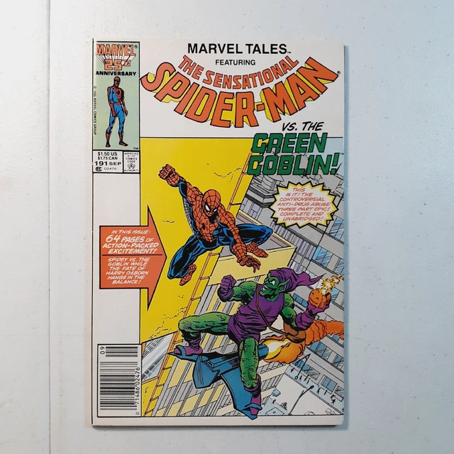 &MARVEL TALES FEATURING The Sensational Spider-Man" #191 Reprints ASM ...