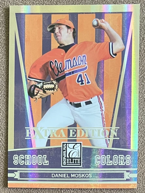 DANIEL MOSKOS 2007 Donruss Elite édition supplémentaire couleurs ...