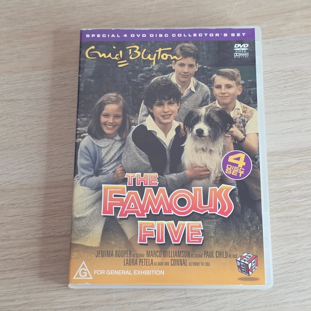 ENID BLYTON THE Famous Five DVD Region 4 PAL 1978 Collector's Set REEL ...