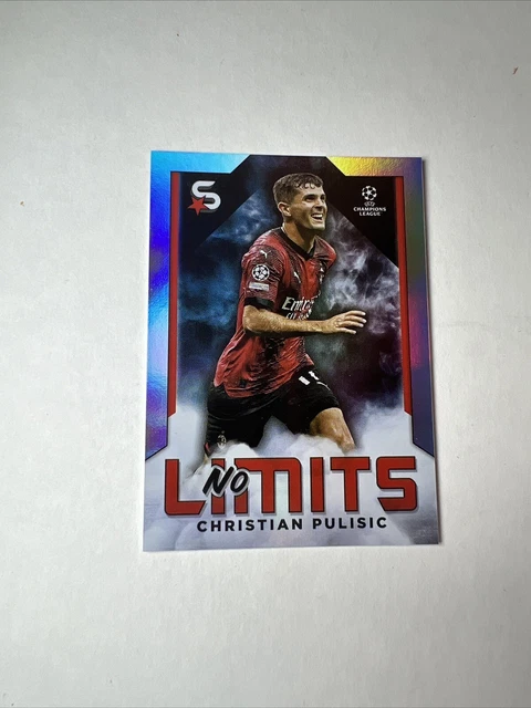 TOPPS SUPERSTARS 2024 23/24 Christian Pulisic AC Milan No Limits ...