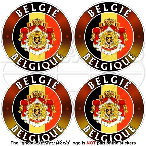 BELGIO BELGIO BELGIO BELGIO BELGIO stemma BELGIO adesivi belgi 5 cm ...
