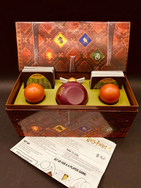 HARRY POTTER QUIDDITCH Chest Catch The Golden Snitch Card Interactive ...