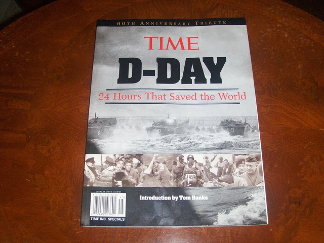 WW2- D-DAY, 60TH Anniversary Tribute Magazine Great Pics,Stories Etc ...