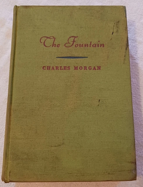 THE FOUNTAIN - Book by Charles Morgan (1932) £3.69 - PicClick UK
