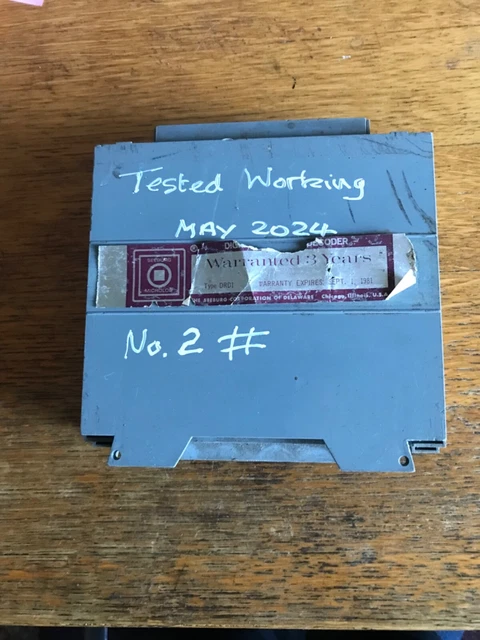 SEEBURG JUKEBOX GREY box DRD 1 Digital receiver decoder. TESTED ...