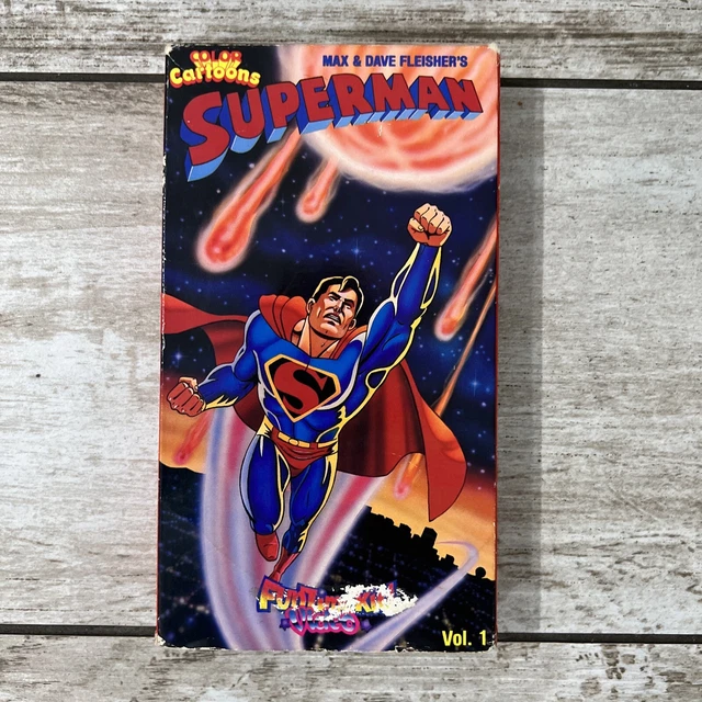 MAX & DAVE Fleischer’s Superman Color Cartoons Vol. 1 *SUPER RARE* £2. ...