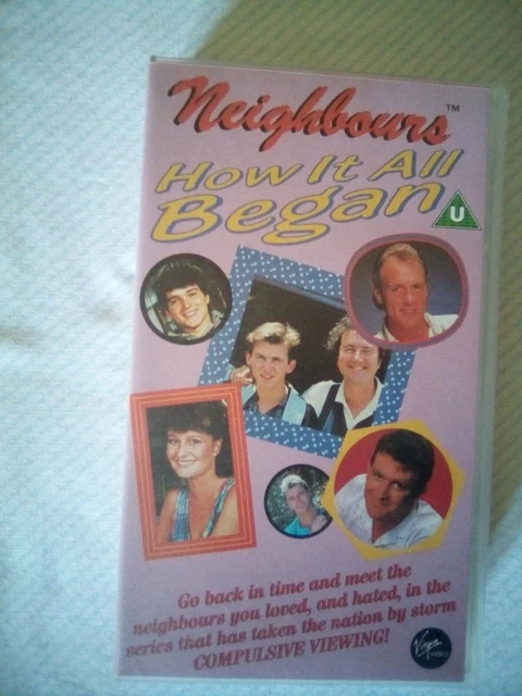 NEIGHBOURS HOW IT all began VHS video. Compilation of episodes 1-4. £19 ...