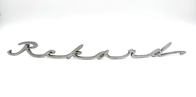 OPEL REKORD SCHRIFTZUG Emblem Logo Typenzeichen Emblem " Rekord " ca ...