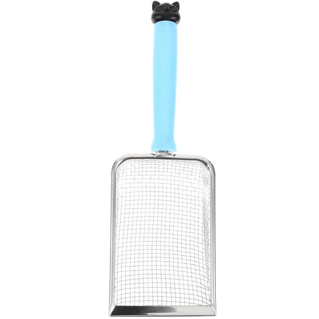 CAT LITTER STAINLESS Steel Pp Poop Scoop Supplies Mesh £9.85 - PicClick UK