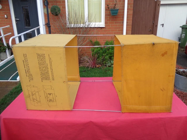 GIBSON GIRL RAF Air Ministry USAAF WW2 Air-Sea Rescue Box Kite in Good ...