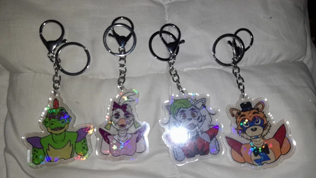 FNAF FIVE NIGHTS At Freddy's Security Breach keychains EUR 7,41 ...